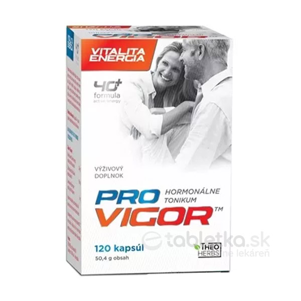 THEO HERBS Provigor 120 kapsúl | etabletka