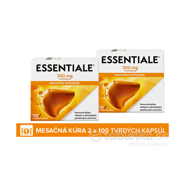 Essentiale 300mg 2x100 kapsúl | etabletka