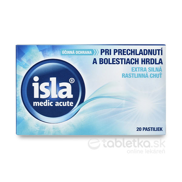 Isla Medic Acute 20 pastiliek | etabletka