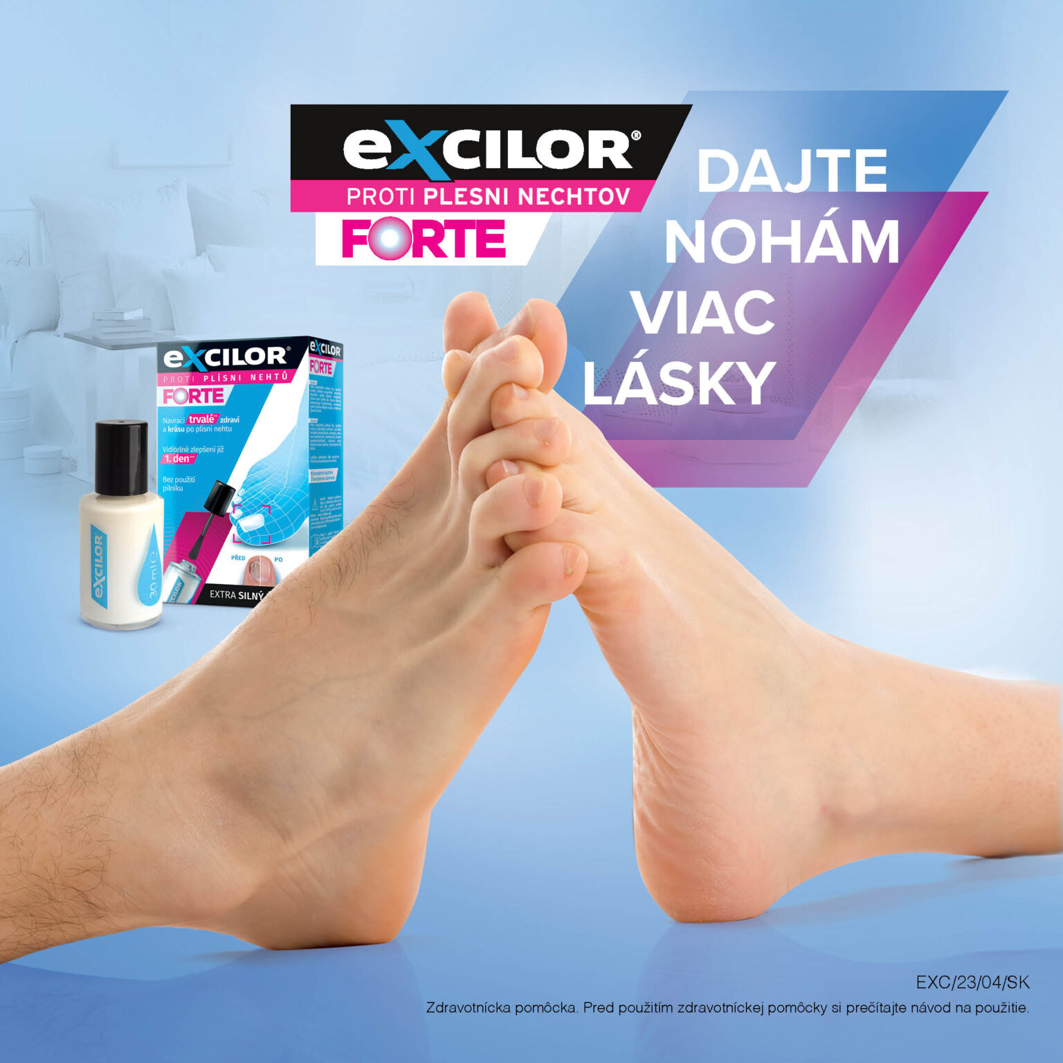 Excilor Forte lak na liečbu plesňových infekcií nechtov 30ml | etabletka