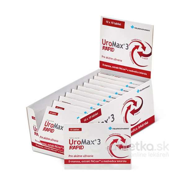 Neuraxpharm UroMax 3 Rapid 10x10 tabliet | etabletka