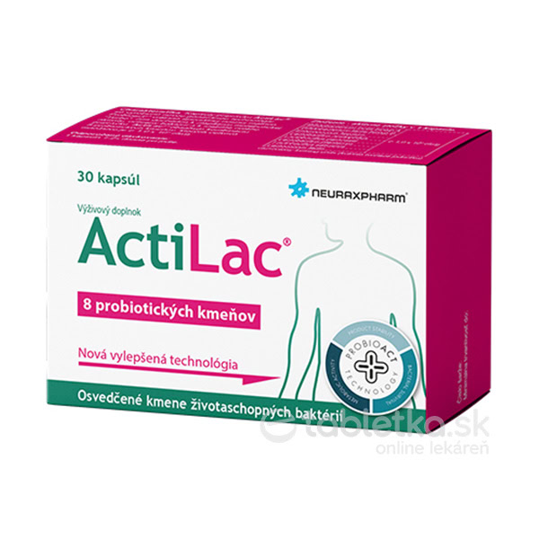 Neuraxpharm ActiLac 30 kapsúl | etabletka