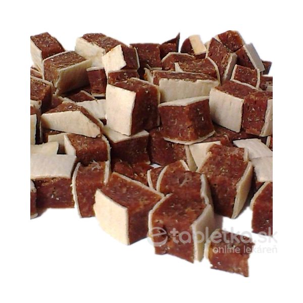 Pamlsok Salač Kostička kačacia treska mini 100g | etabletka