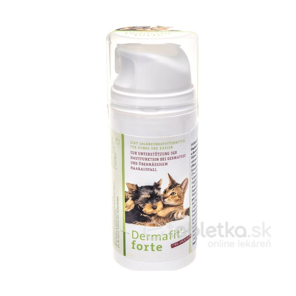 Dermafit forte pre psov a mačky 100ml | etabletka