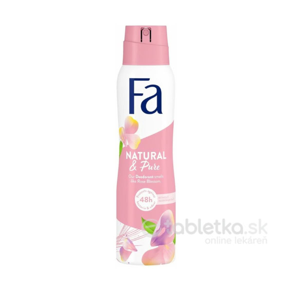 Fa dezodorant v spreji Natural & Pure 150ml | etabletka