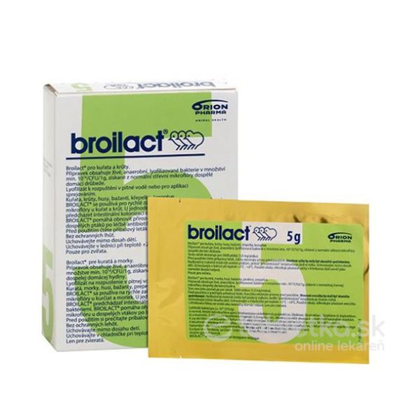 Broilact vet. susp. powd. 5x5g | etabletka