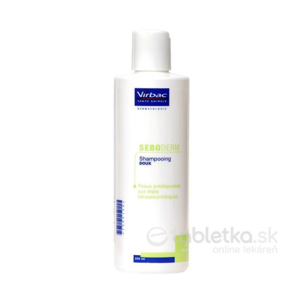 Seboderm šampón pre psy a mačky 250ml | etabletka