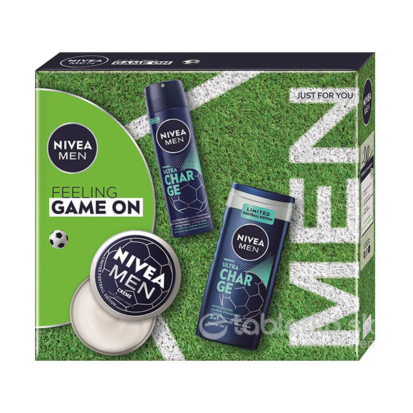 NIVEA MEN Box Football LE 24 darčeková kazeta | etabletka