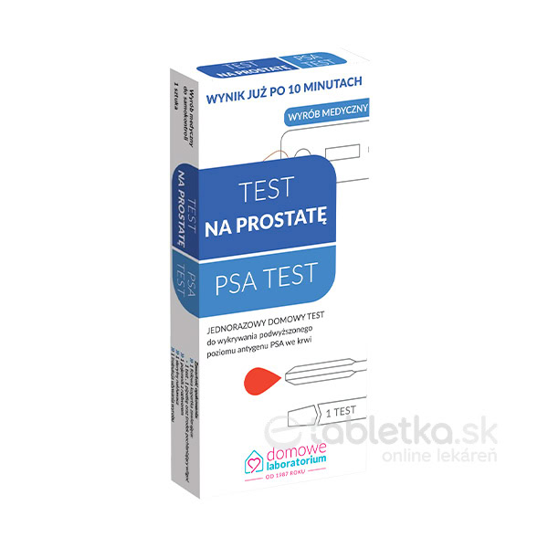 Vedalab Test PROSTATY, PSA súprava na samodiagnostický test z krvi 1ks ...