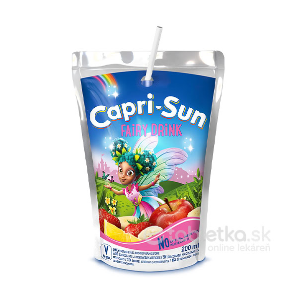 Capri-Sun Fairy Drink ovocný nápoj 200ml | etabletka