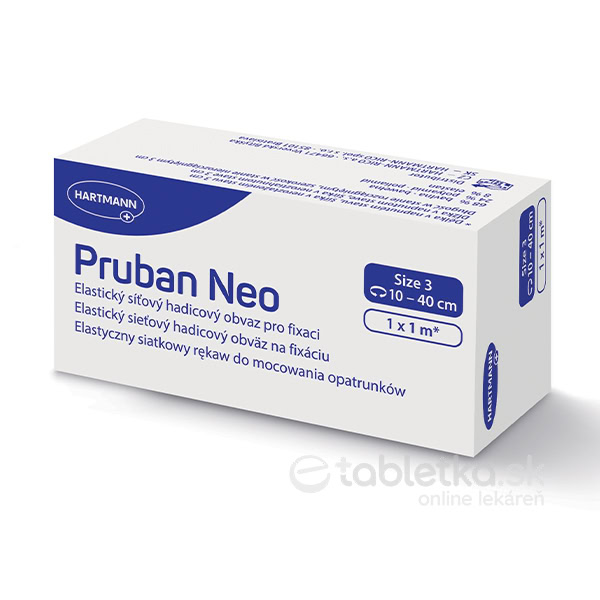 Pruban Neo elastický hadicový obväz, veľkosť 3 (obvod 10-40cm) 1m ...