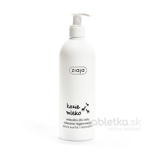 Ziaja Kozie mlieko regeneračné telové mlieko 400ml | etabletka