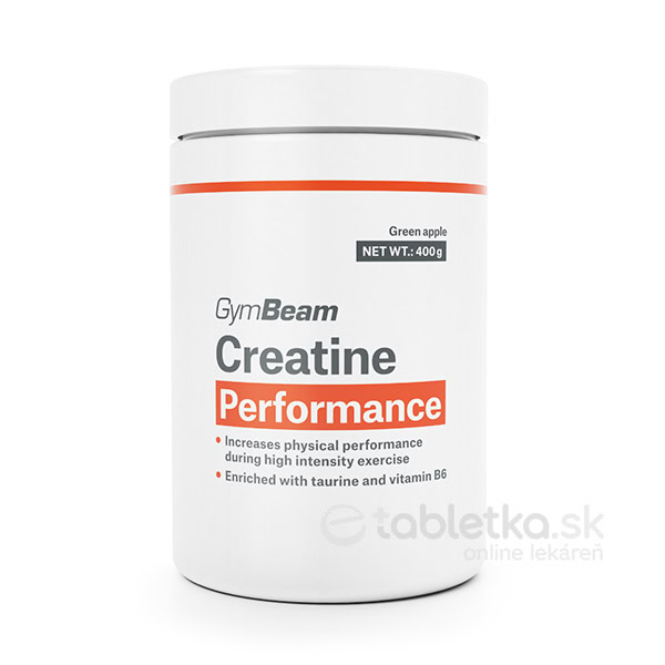 GymBeam Creatine Performance Green Apple 400g | etabletka