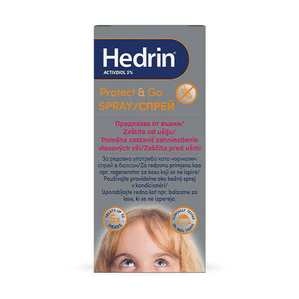 Hedrin PROTECT&GO SPRAY ochrana proti všiam 100ml | etabletka