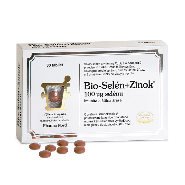Bio-SELÉN 100μg+ZINOK 30 tabliet | etabletka
