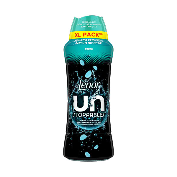 Lenor UNSTOPPABLES Fresh perličky Ariel 495g | etabletka