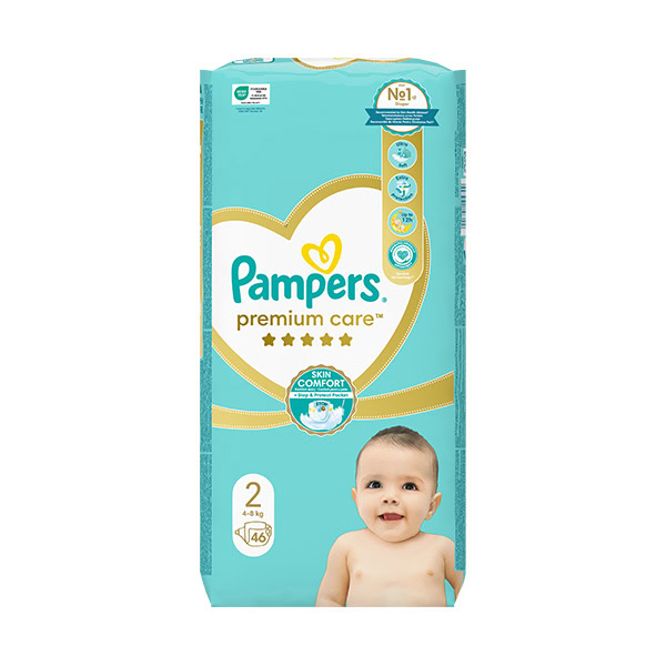 Pampers Premium Care 2 (4-8 kg) 46ks | etabletka