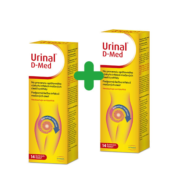 Urinal D-Med 2x14 šumivých tabliet | etabletka