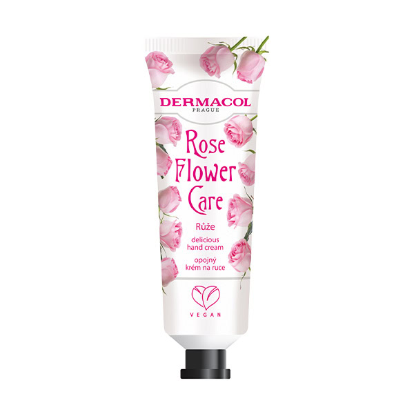 DERMACOL Flower Care krém na ruky Ruža 30ml | etabletka