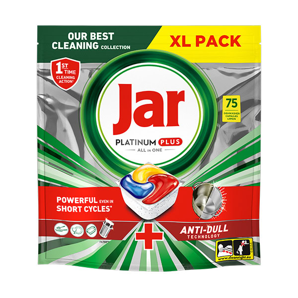 Jar Platinum Plus ALL in ONE kapsule Lemon 75 kusov | etabletka