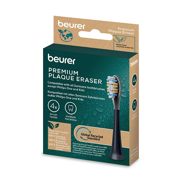 Beurer náhradné zubné kefky SC Plaque Eraser 4 kusy | etabletka