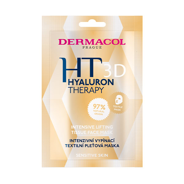 DERMACOL HYALURON Therapy textilná pleťová maska | etabletka