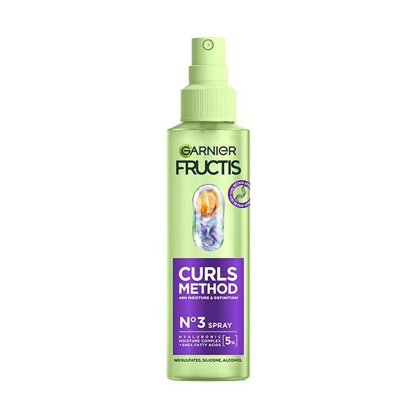 Garnier Fructis CURLS METHOD hydratačný sprej pre kučeravé vlasy 150ml ...