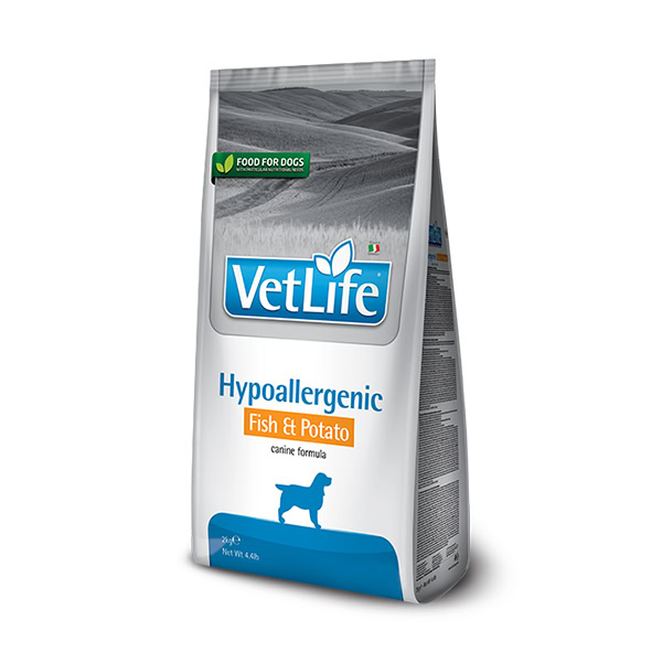 Farmina Vet Life Dog Hypoallergenic, Fish & Potato 2kg | etabletka